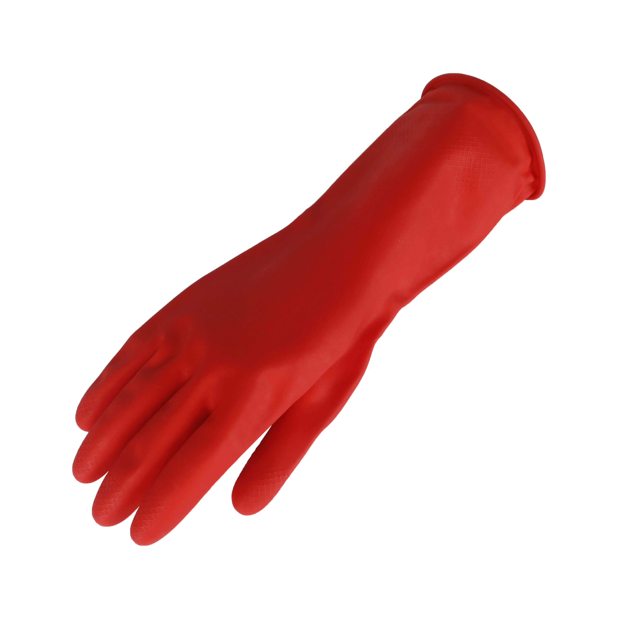 Flocked Red Household Latex Glove – PromaxSafety – China Professonal ...